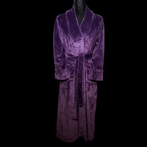 Charter Club | Intimates & Sleepwear | Charter Club Plush Deep Purple ...